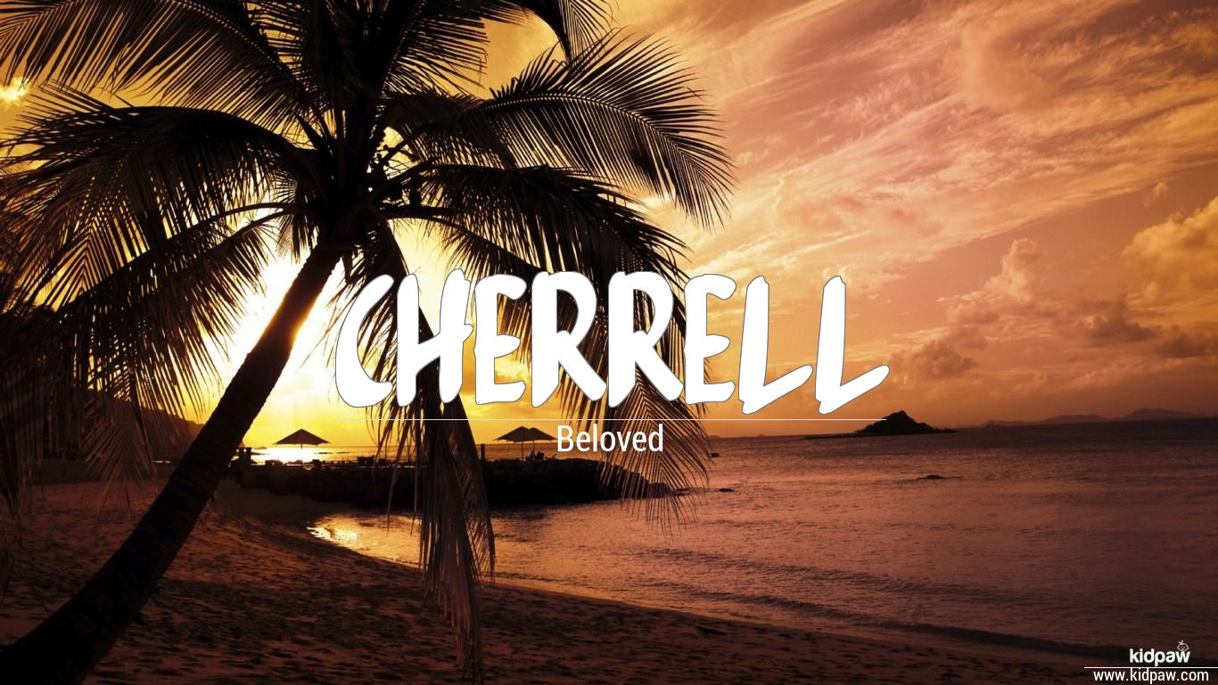 Cherrell 3D Name Wallpaper for Mobile, Write Name on Photo Online