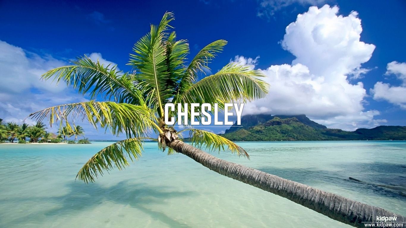 Chesley 3D Name Wallpaper for Mobile, Write Name on Photo Online