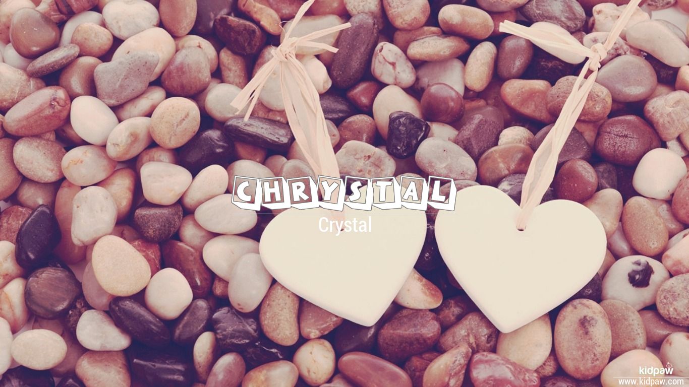 Chrystal 3D Name Wallpaper for Mobile, Write Name on Photo Online