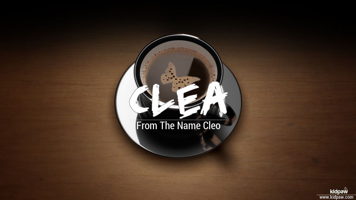 Clea 3D Name Wallpaper for Mobile, Write Name on Photo Online