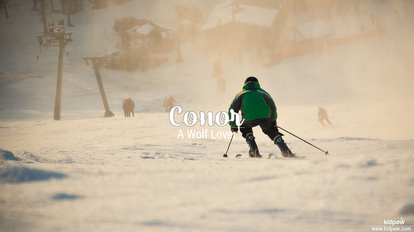 Conor 3D Name Wallpaper for Mobile, Write Name on Photo Online