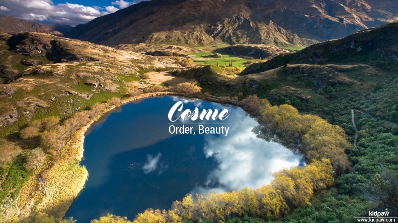 Cosme 3D Name Wallpaper for Mobile, Write Name on Photo Online