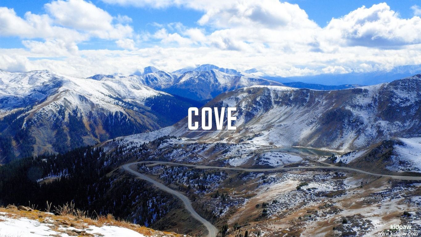 Cove 3D Name Wallpaper for Mobile, Write Name on Photo Online
