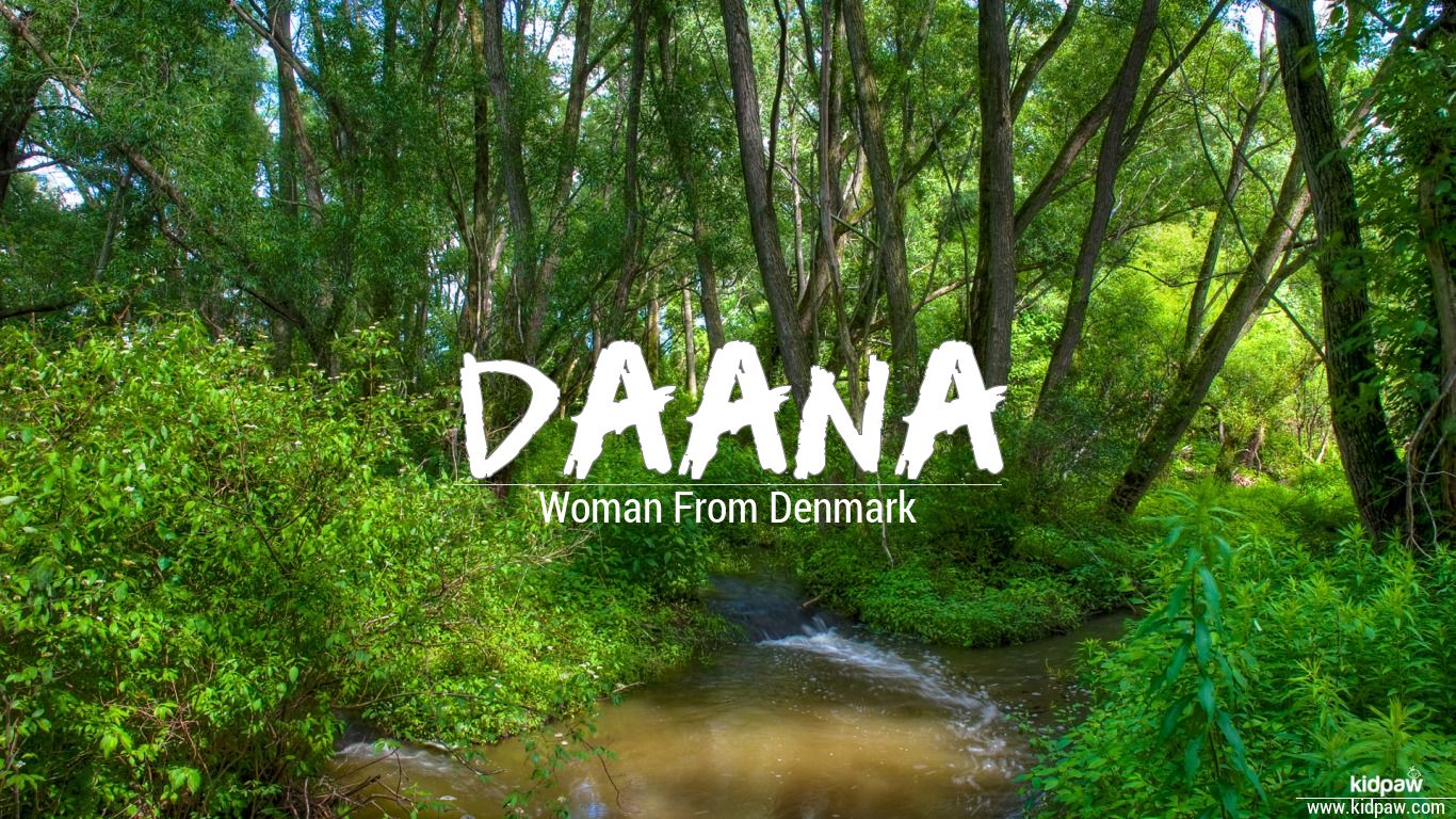 Daana 3D Name Wallpaper for Mobile, Write Name on Photo Online