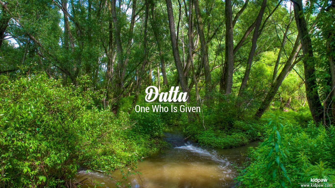 Datta 3D Name Wallpaper for Mobile, Write दत्ता Name on Photo Online