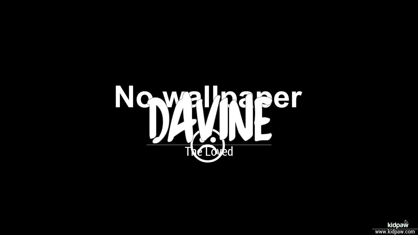 Davine 3D Name Wallpaper for Mobile, Write Name on Photo Online