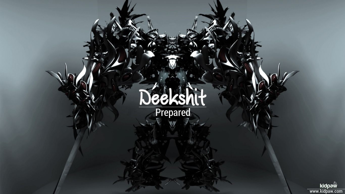 Deekshit 3D Name Wallpaper for Mobile, Write दीक्षित Name on Photo Online