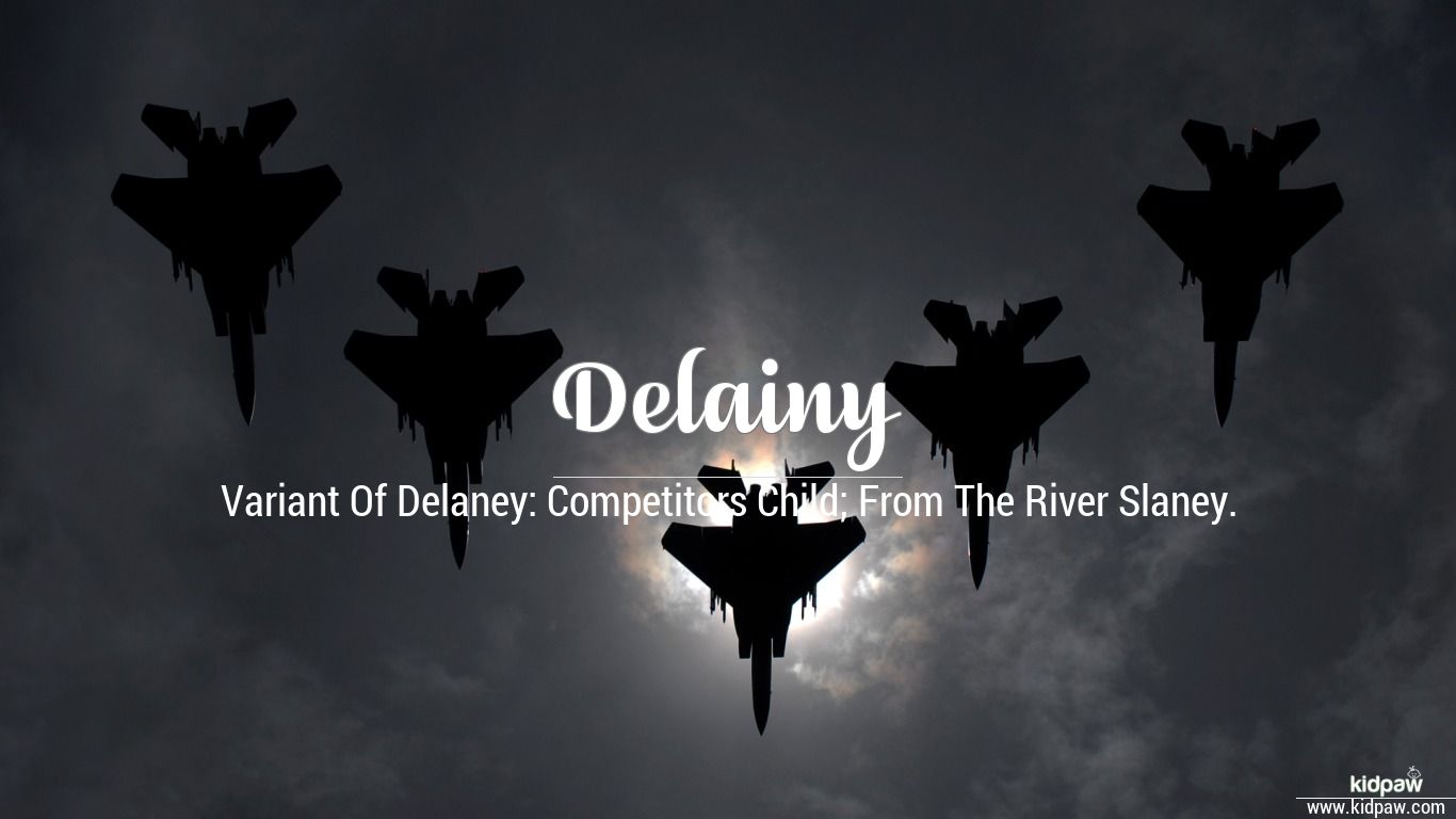 Delainy 3D Name Wallpaper for Mobile, Write Name on Photo Online