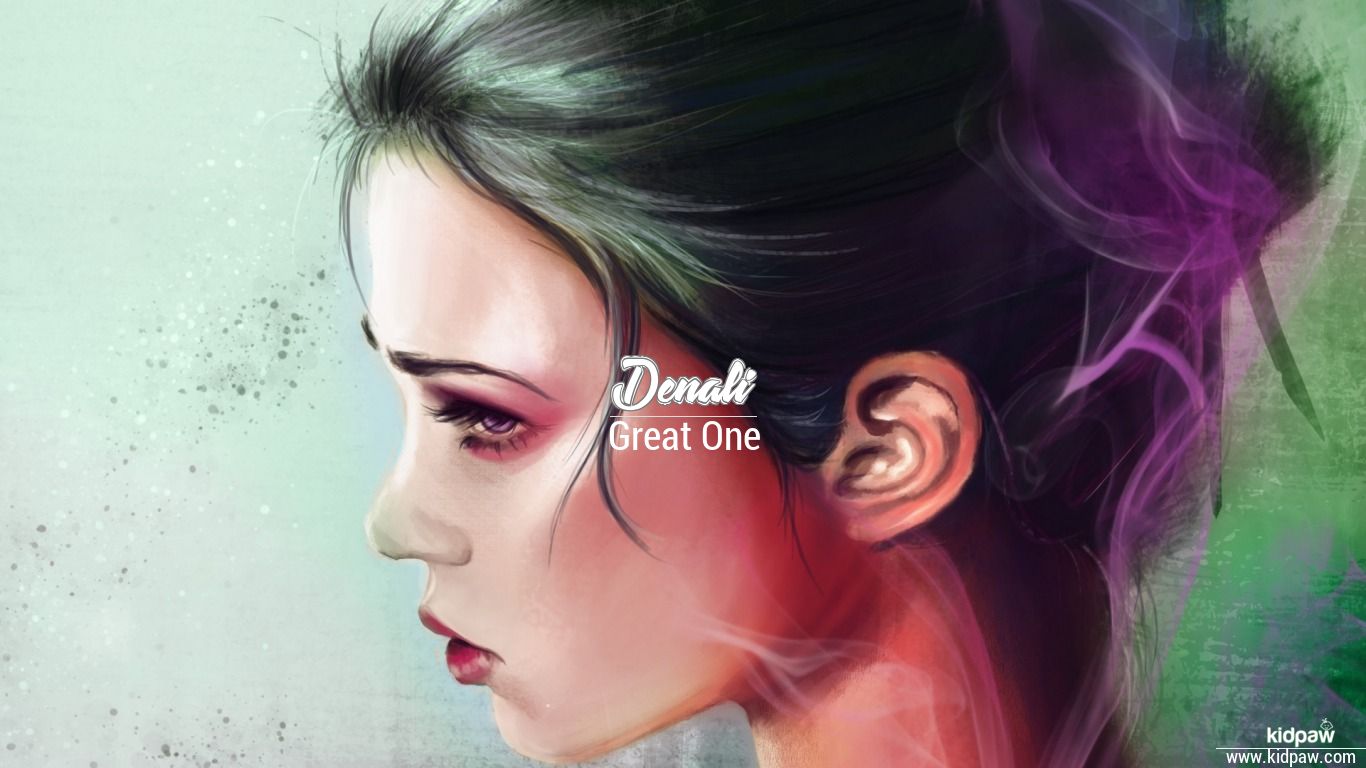 Denali 3D Name Wallpaper for Mobile, Write Name on Photo Online