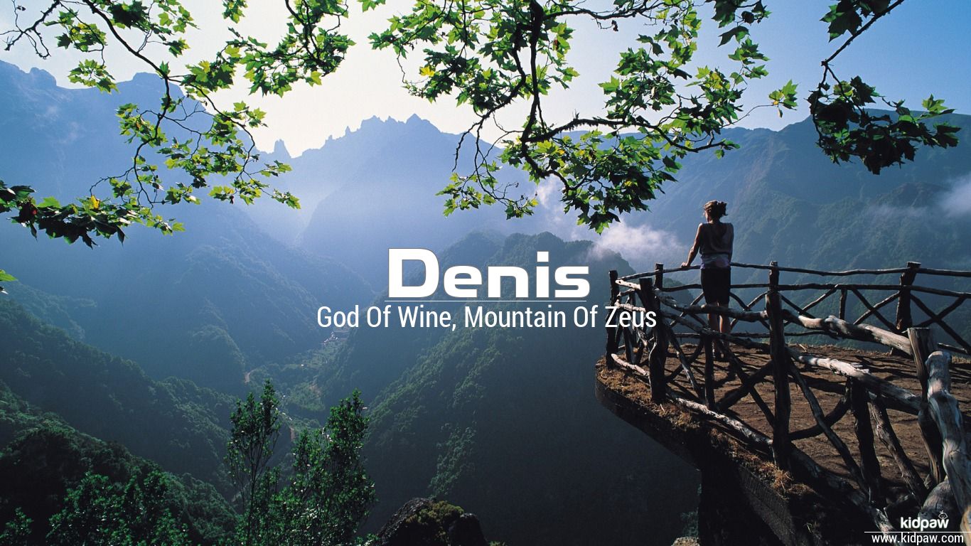 Denis 3D Name Wallpaper for Mobile, Write Name on Photo Online