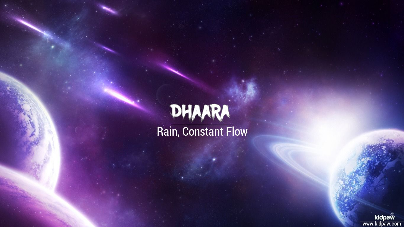 Dhaara 3D Name Wallpaper for Mobile, Write धारा Name on Photo Online