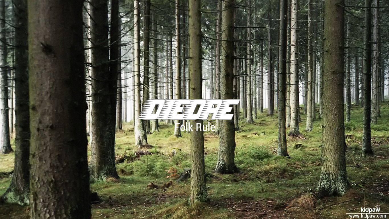 Diedre Meanings in English, Popularity, Origin