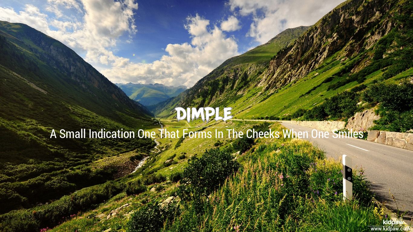 डीम्पल | Dimple Name Meaning in Hindi & English, Rashi, Nakshatra ...