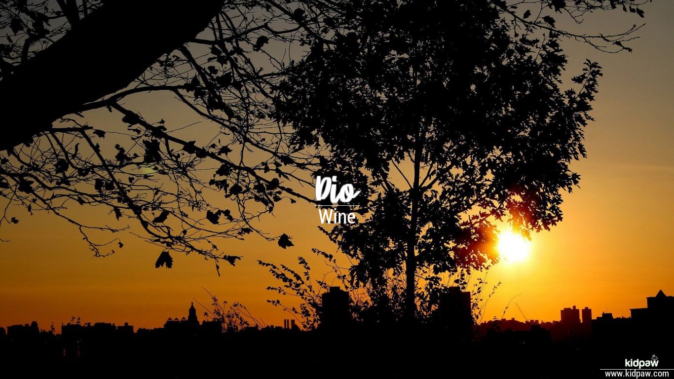 Dio 3D Name Wallpaper for Mobile, Write Name on Photo Online