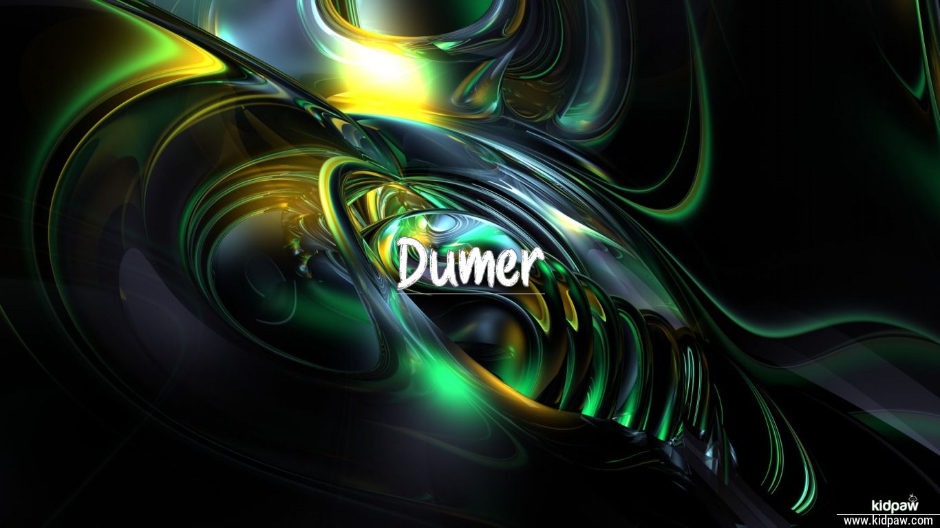 Dumer 3D Name Wallpaper for Mobile, Write Name on Photo Online