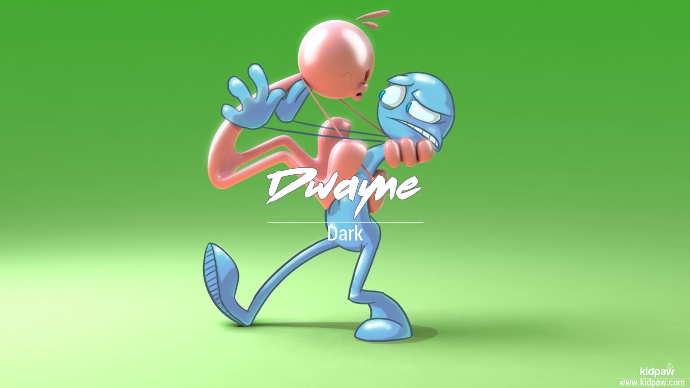 Dwayne 3D Name Wallpaper for Mobile, Write Name on Photo Online