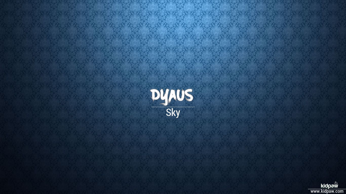 Dyaus 3D Name Wallpaper for Mobile, Write द्यौस Name on Photo Online