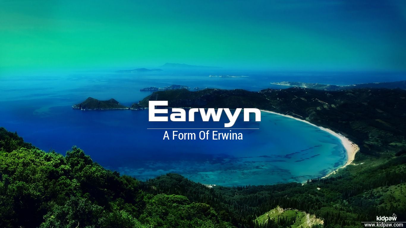 Earwyn 3D Name Wallpaper for Mobile, Write Name on Photo Online