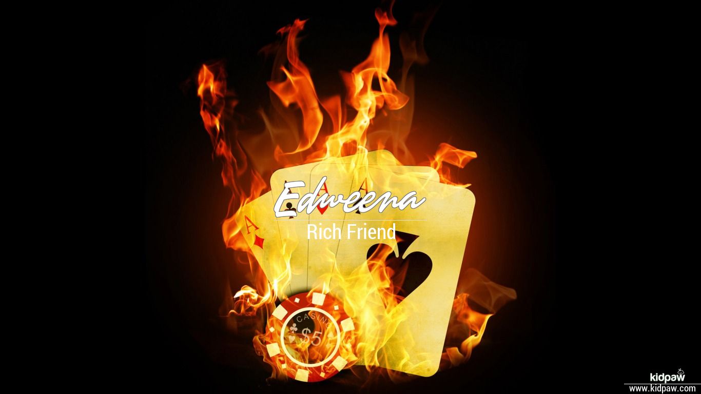 Edweena 3D Name Wallpaper for Mobile, Write Name on Photo Online