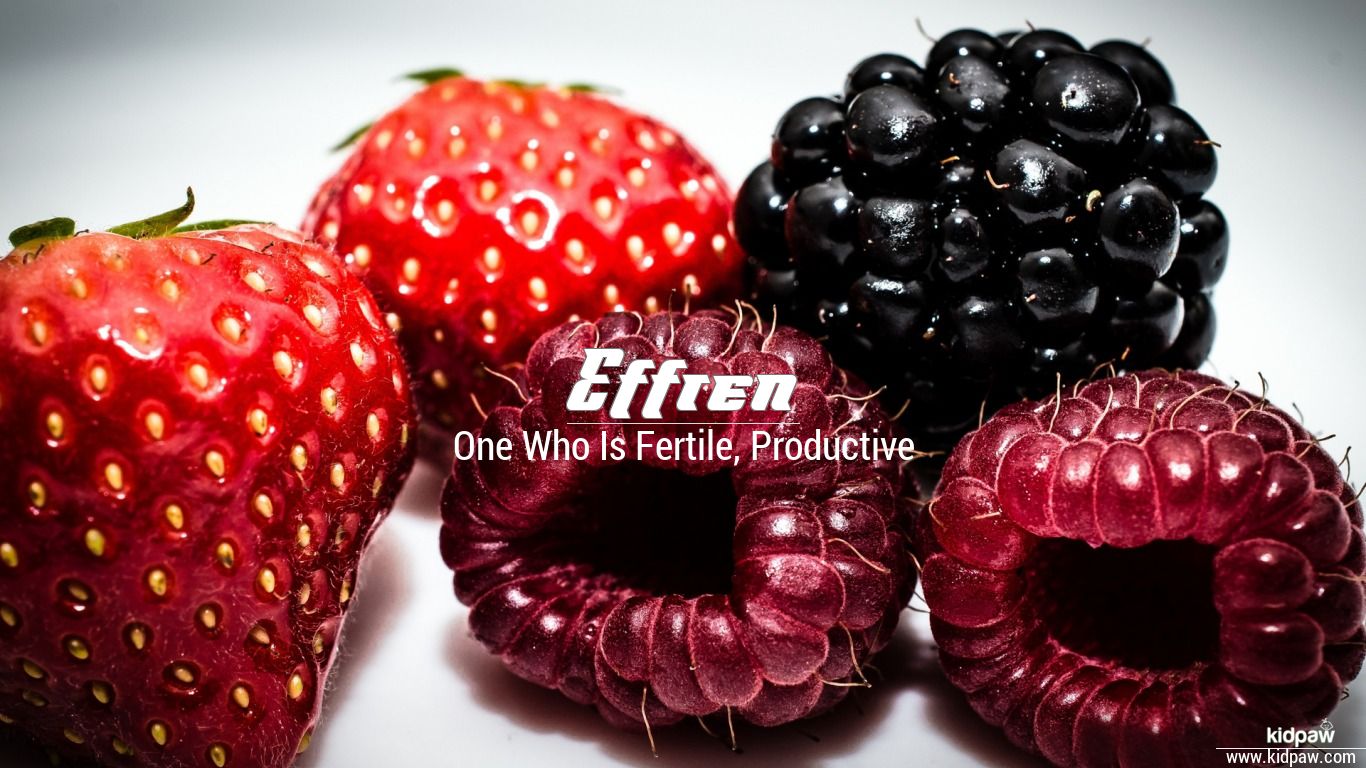 Effren 3D Name Wallpaper for Mobile, Write Name on Photo Online