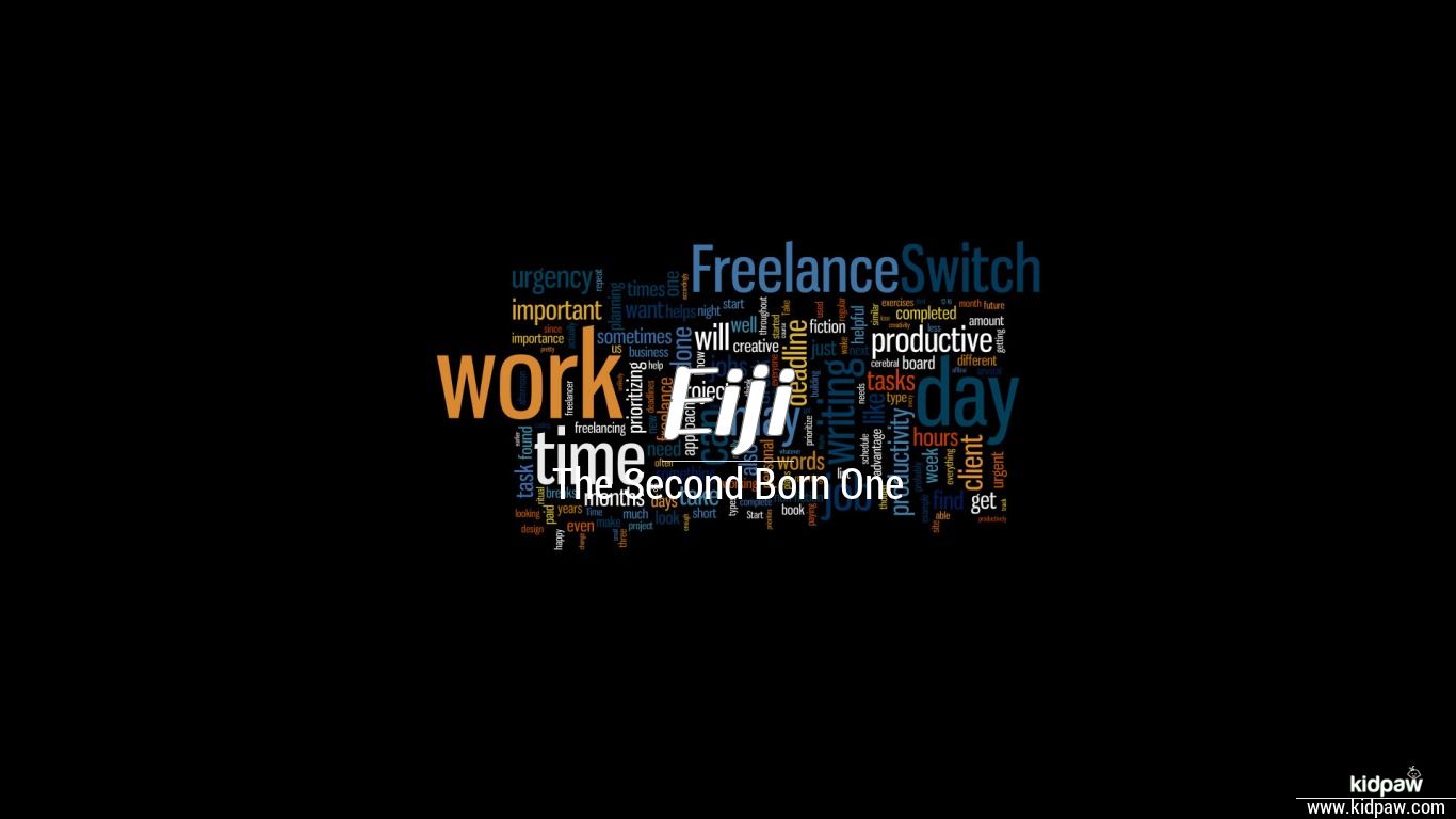 Eiji 3D Name Wallpaper for Mobile, Write Name on Photo Online