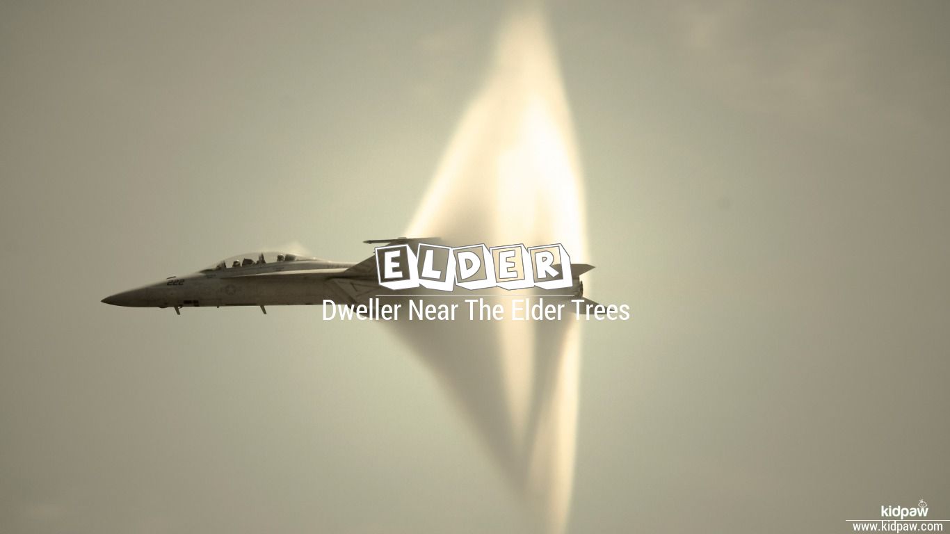 Elder 3D Name Wallpaper for Mobile, Write Name on Photo Online