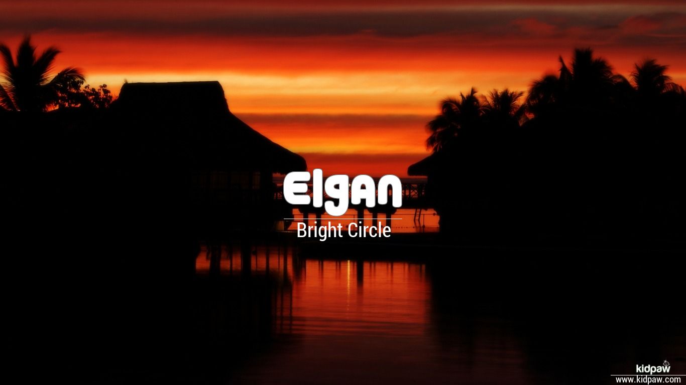 Elgan 3D Name Wallpaper for Mobile, Write ेलगान Name on Photo Online