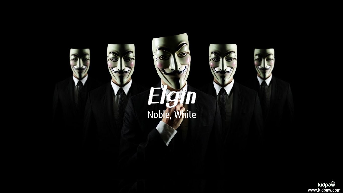 Elgin 3D Name Wallpaper for Mobile, Write Name on Photo Online