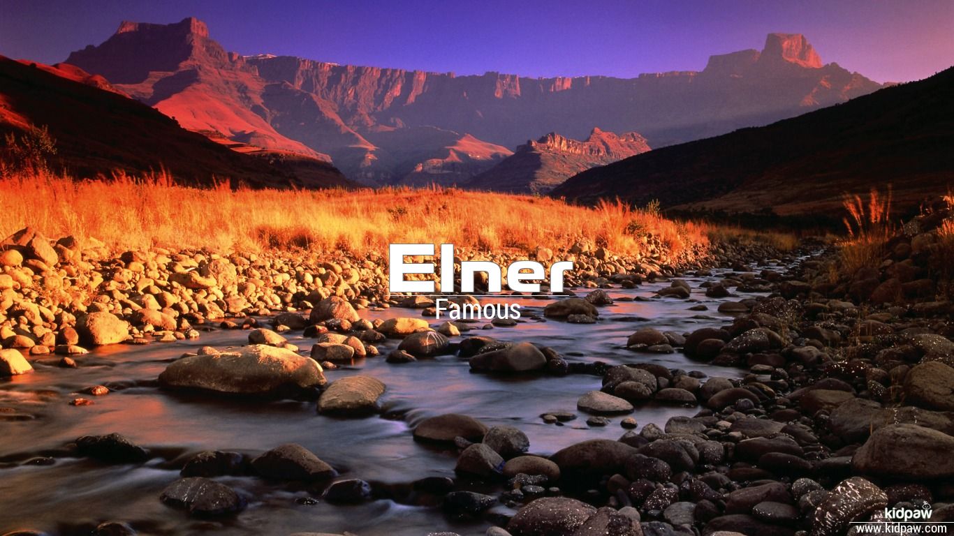 Elner 3D Name Wallpaper for Mobile, Write Name on Photo Online