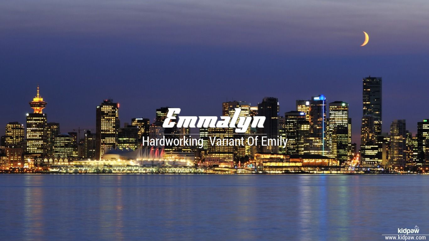 Emmalyn 3D Name Wallpaper for Mobile, Write Name on Photo Online