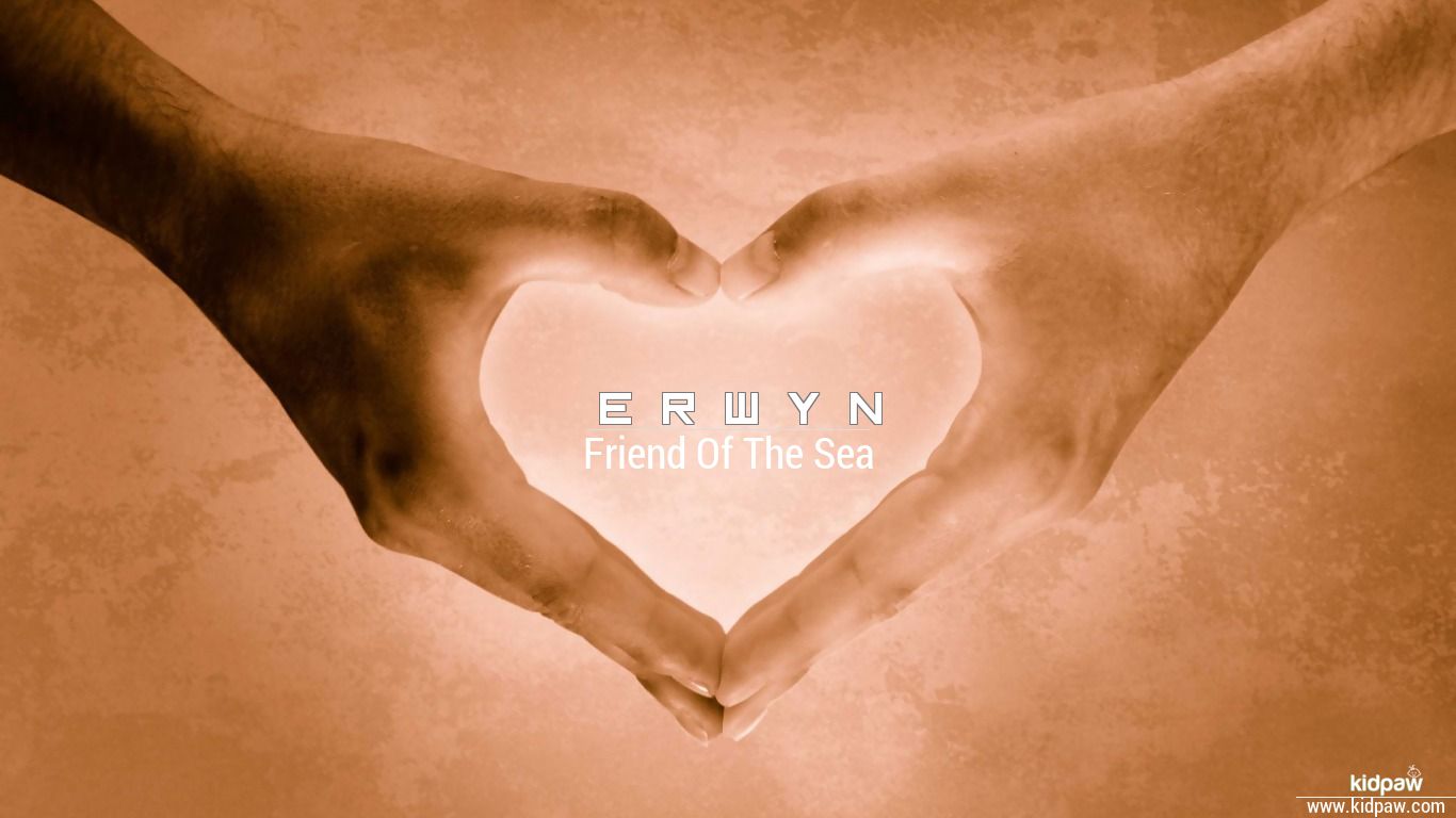 Erwyn 3D Name Wallpaper for Mobile, Write Name on Photo Online