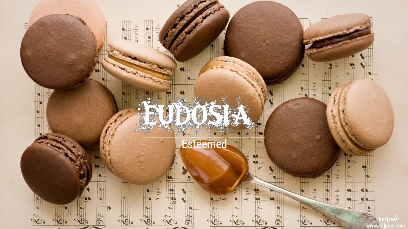 Eudosia 3D Name Wallpaper for Mobile, Write Name on Photo Online