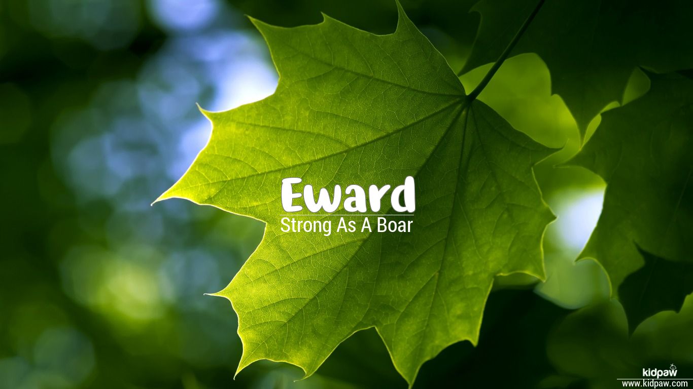 Eward 3D Name Wallpaper for Mobile, Write Name on Photo Online