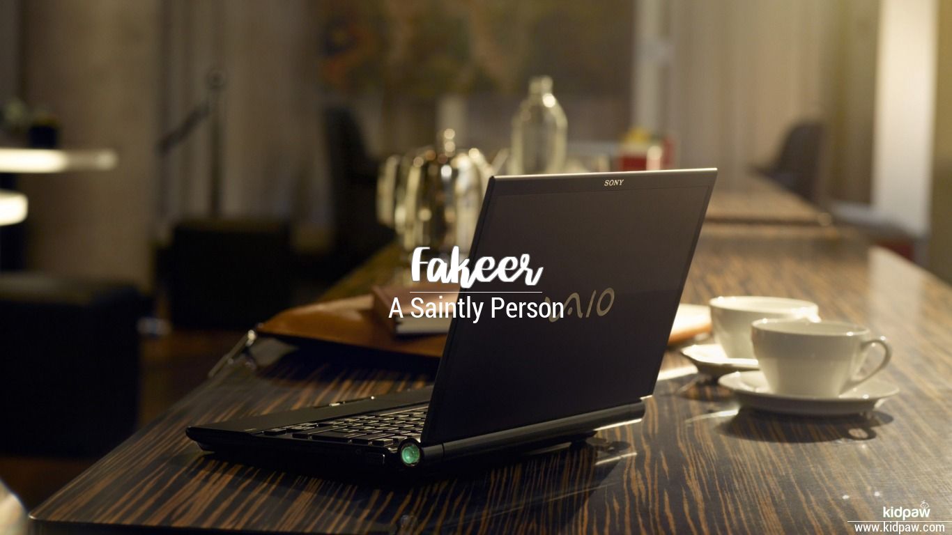 Fakeer Meanings in English, Popularity, Origin