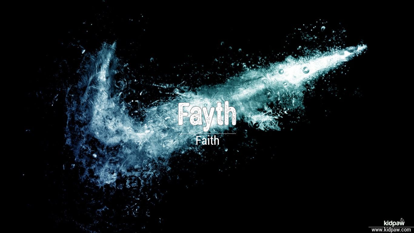 Fayth 3D Name Wallpaper for Mobile, Write Name on Photo Online
