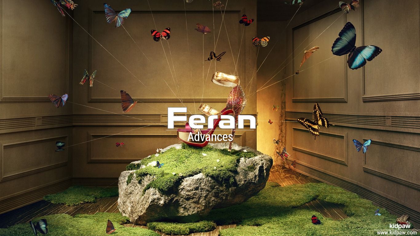 Feran 3D Name Wallpaper for Mobile, Write Name on Photo Online