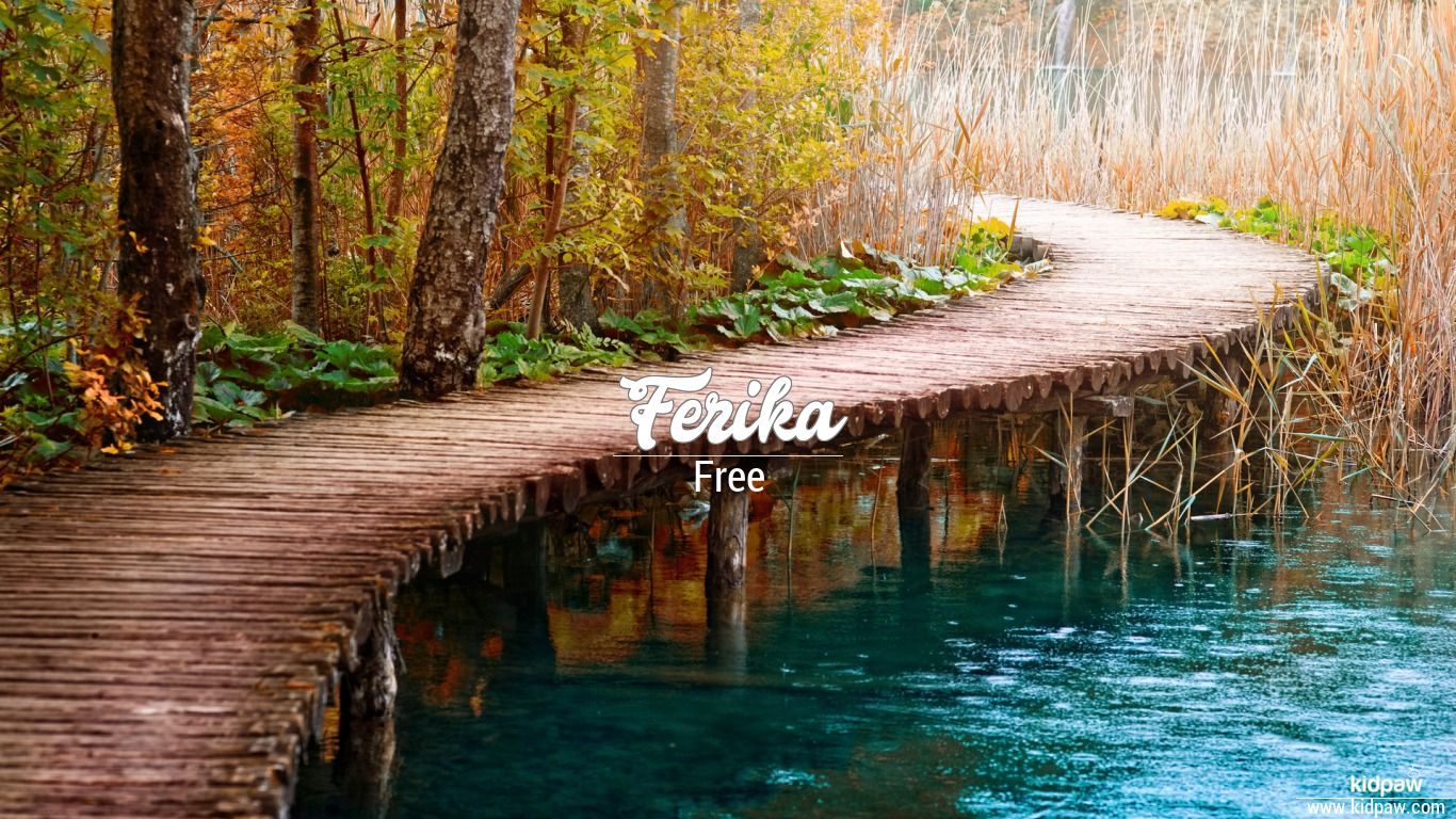 Ferika 3D Name Wallpaper for Mobile, Write Name on Photo Online