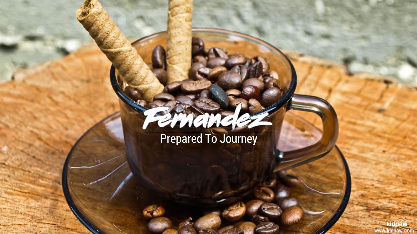 Fernandez 3D Name Wallpaper for Mobile, Write Name on Photo Online