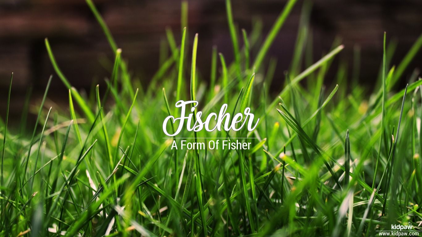 Fischer 3D Name Wallpaper for Mobile, Write Name on Photo Online