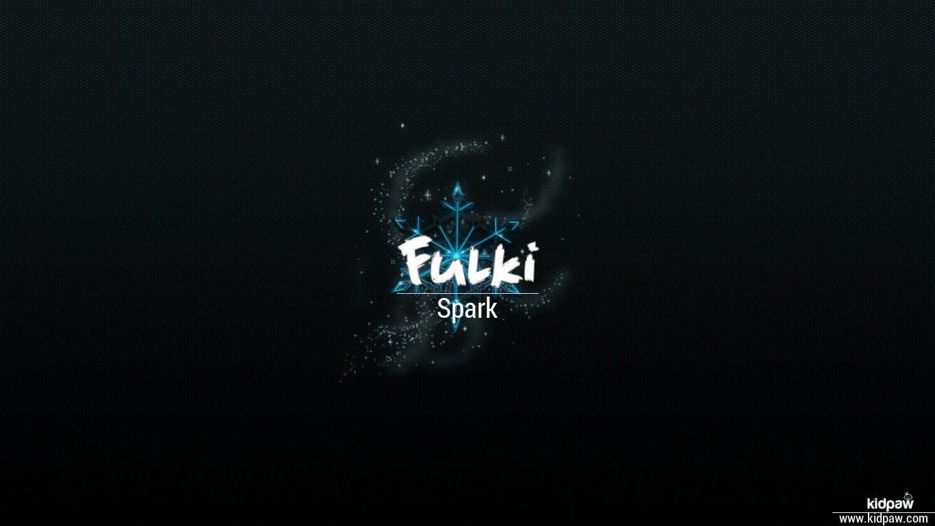 Fulki 3D Name Wallpaper for Mobile, Write फुलकी Name on Photo Online