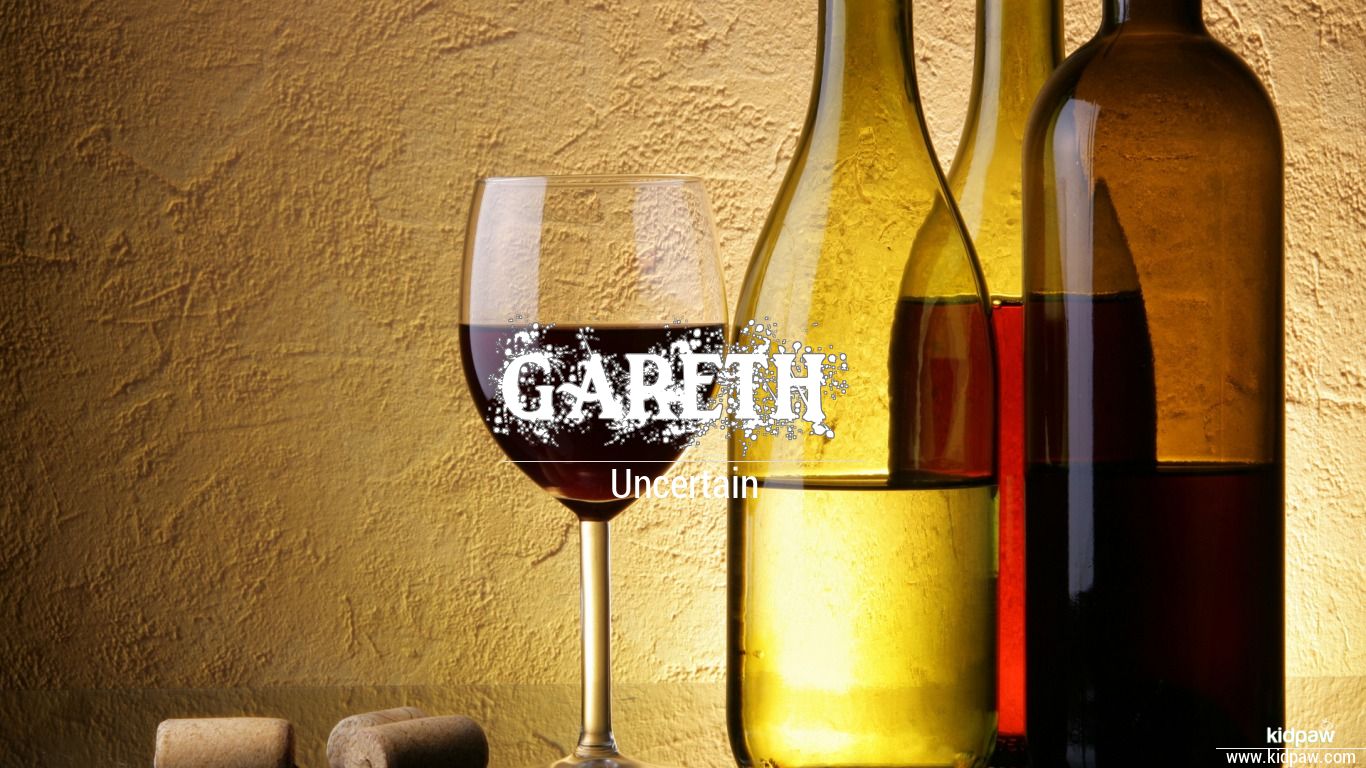 Gareth 3D Name Wallpaper for Mobile, Write Name on Photo Online