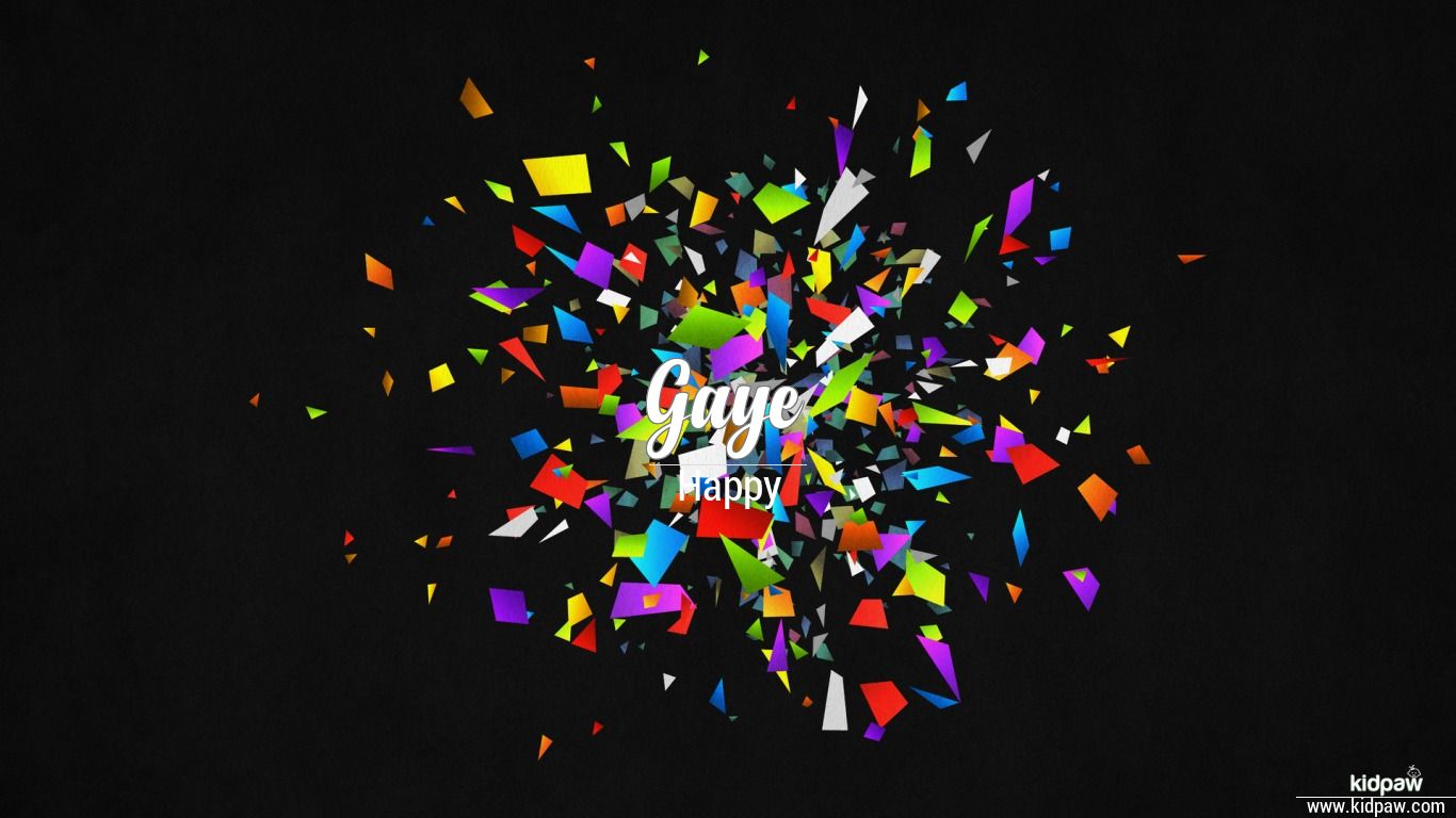 Gaye 3D Name Wallpaper for Mobile, Write Name on Photo Online