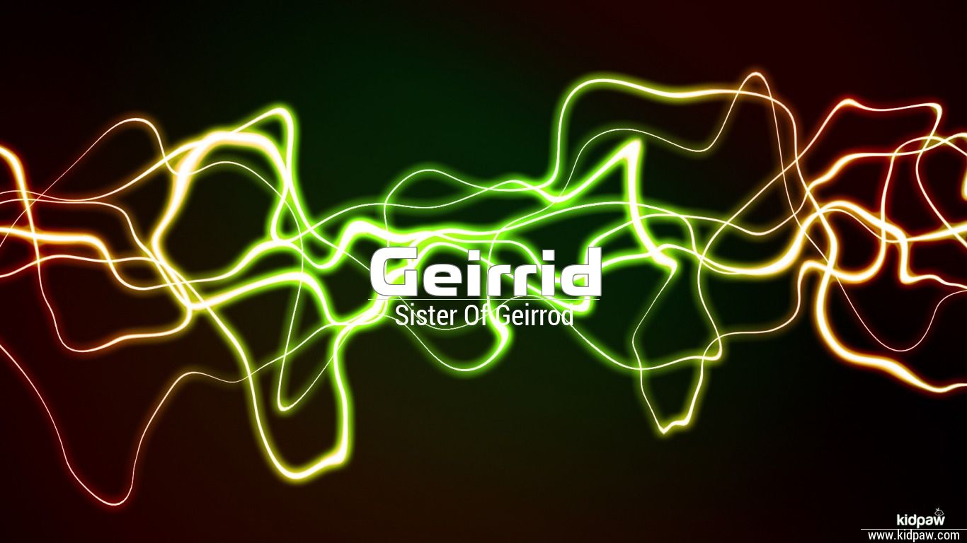 Geirrid 3D Name Wallpaper for Mobile, Write Name on Photo Online