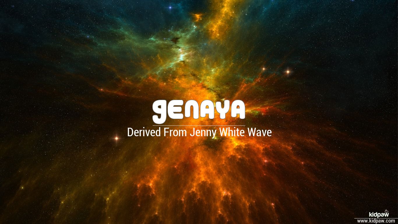 Genaya 3D Name Wallpaper for Mobile, Write Name on Photo Online