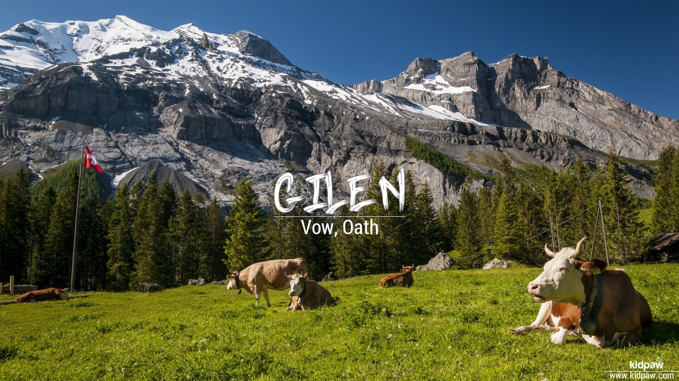 Gilen 3D Name Wallpaper for Mobile, Write Name on Photo Online