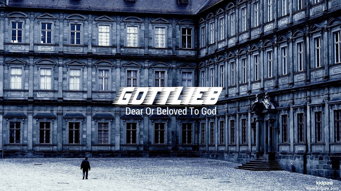 Gottlieb 3D Name Wallpaper for Mobile, Write Name on Photo Online