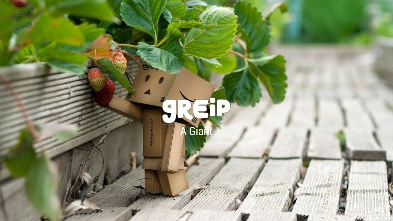 Greip 3D Name Wallpaper for Mobile, Write Name on Photo Online