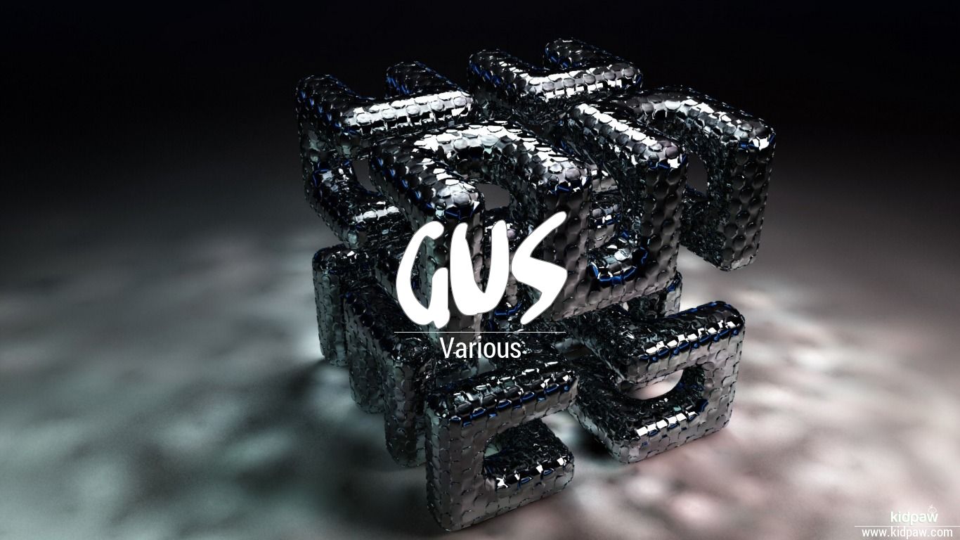 Gus 3D Name Wallpaper for Mobile, Write Name on Photo Online