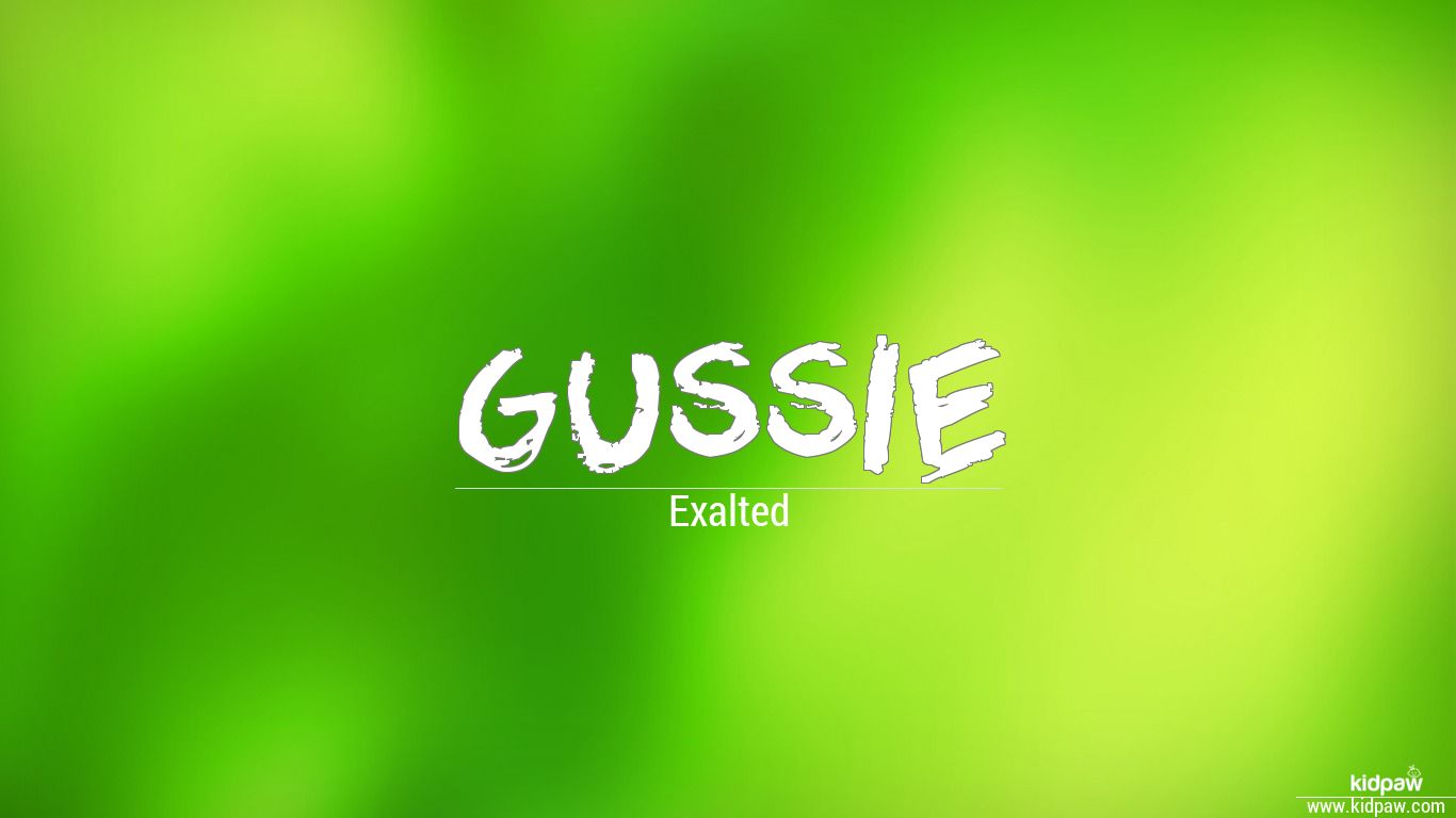 Gussie 3D Name Wallpaper for Mobile, Write Name on Photo Online