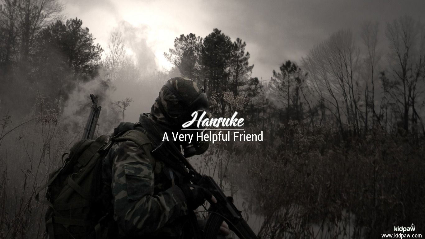 Hansuke 3D Name Wallpaper for Mobile, Write Name on Photo Online